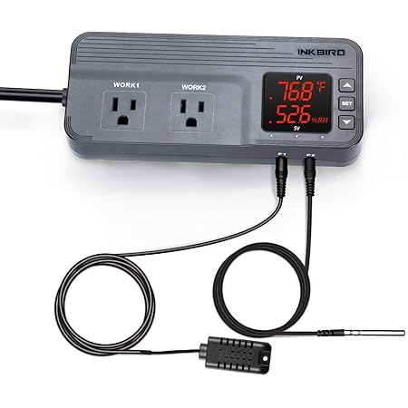 Amazon.com: DIGITEN Digital Humidity Controller Humidistat Pre-Wired ...