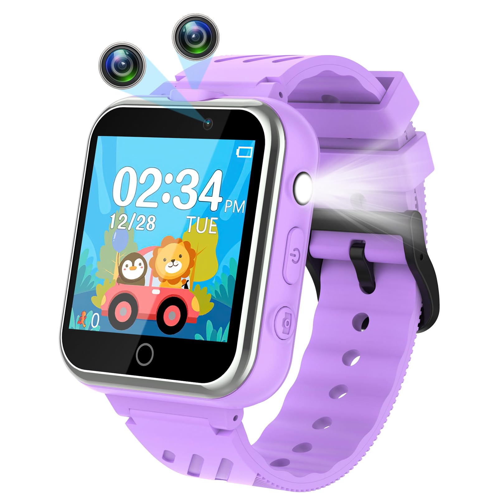 Amazon.com: Smart Watch for Kids, HD TouchScreen Kid Watches with 24 ...