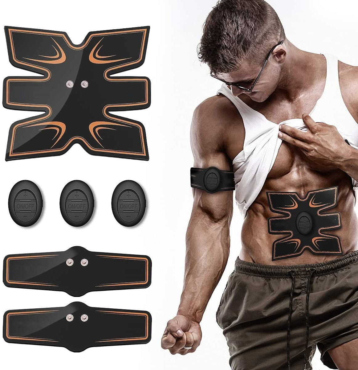 Watch How to use to the EMS pad muscle stimulator on Amazon Live