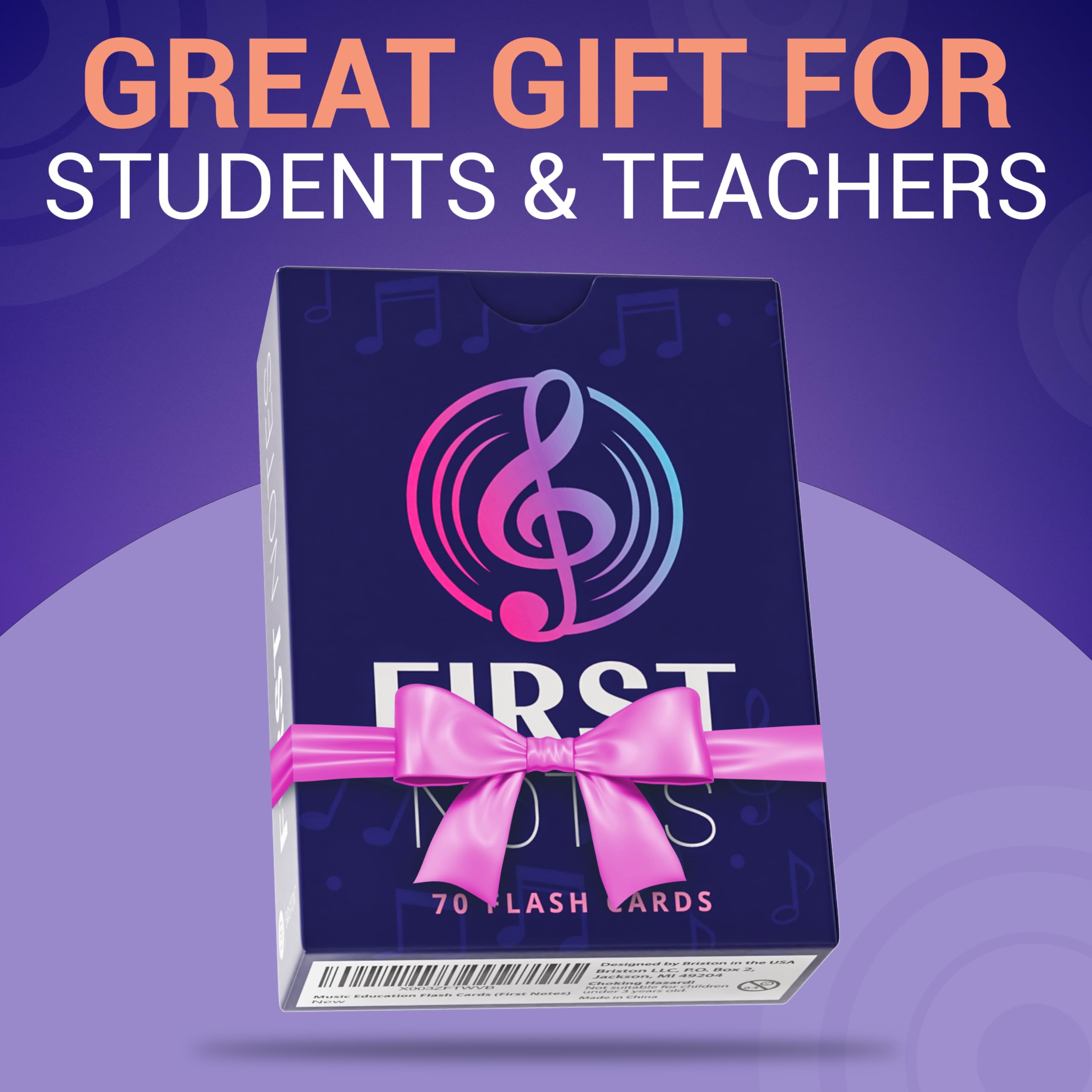 Snapklik.com : Beginner Musicians 70 Flashcards - First Notes, Basic ...