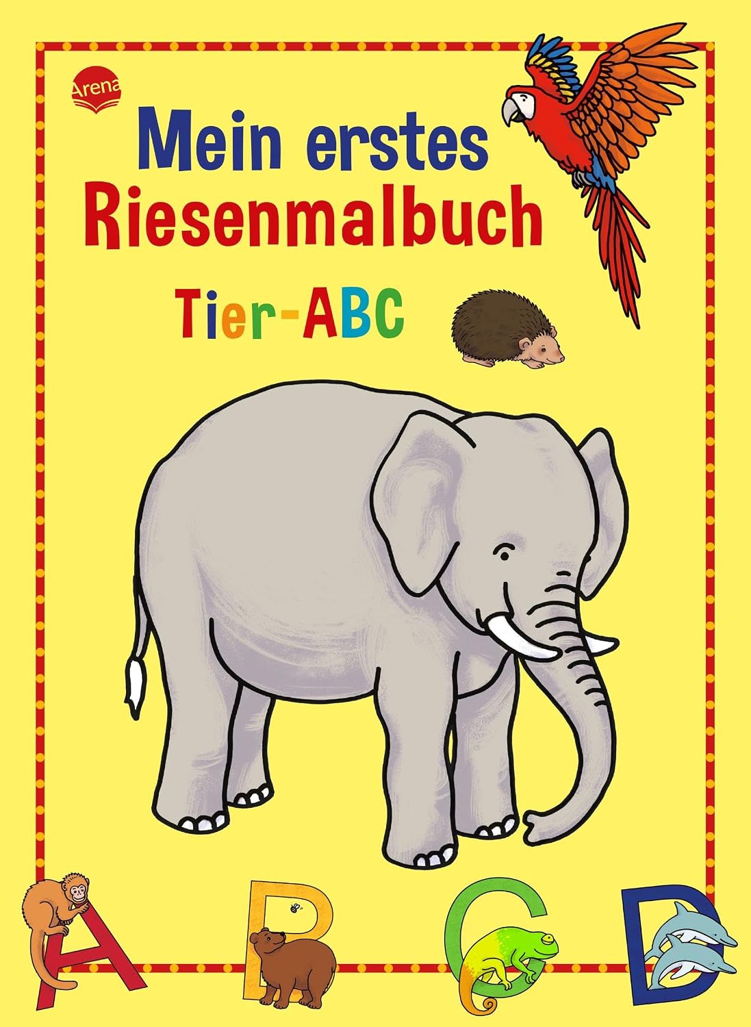 Amazon.in: Buy Tier-ABC: Mein erstes Riesenmalbuch Book Online at Low ...