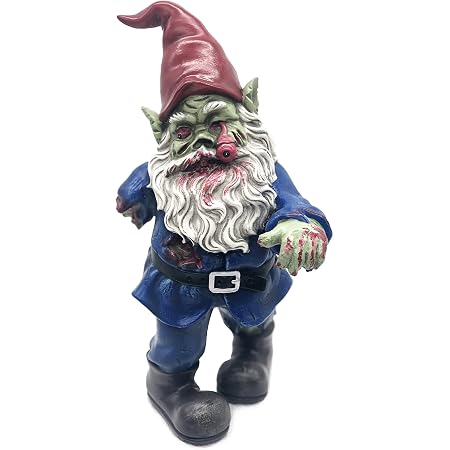 Amazon.com: PTC 11.75 Inch Scary Zombie Garden Gnome with One Arm and ...