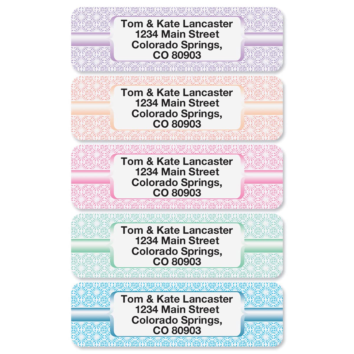Shabby Chic Address Labels 20+ Labels Ideas | Labels, Crochet Labels,
