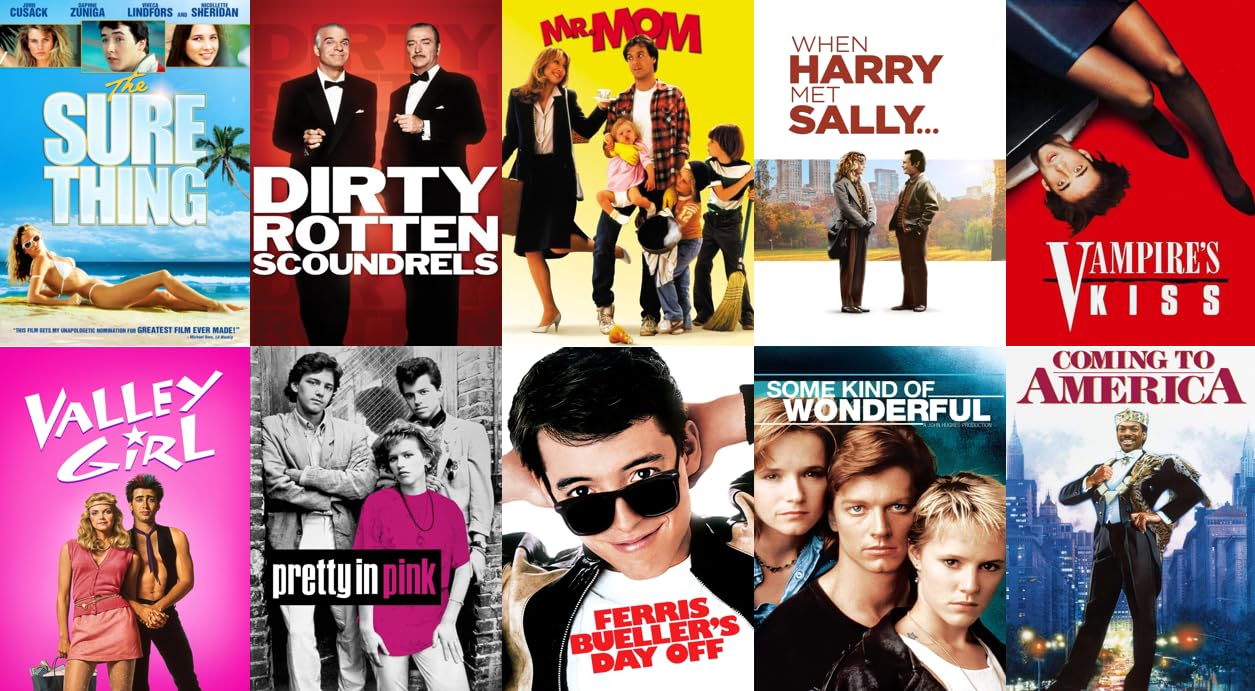 Amazon.com: Essential 80’s 10-Movie DVD Collection: The Sure Thing ...
