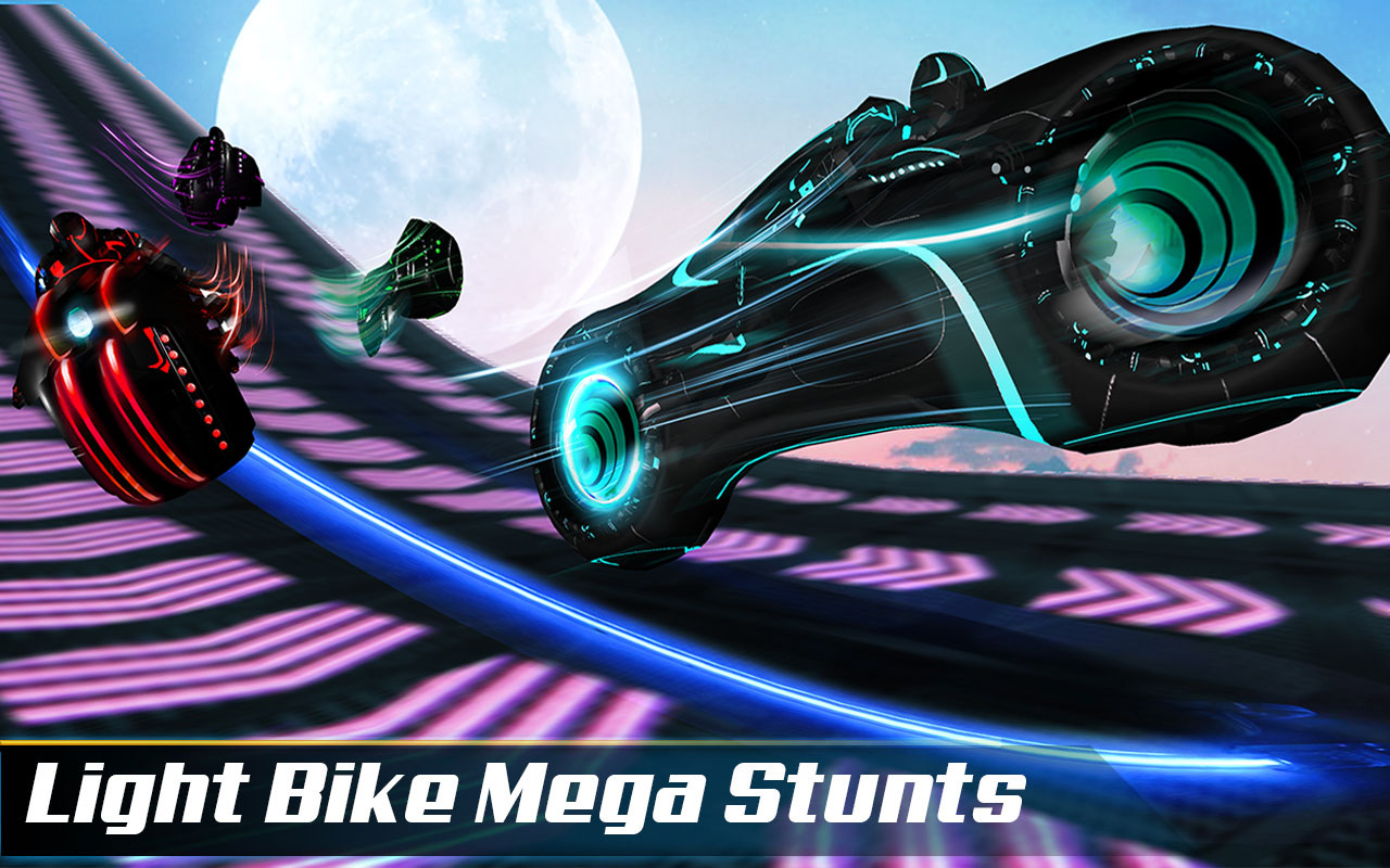Light Bike Stunt : Motor Bike Racing Games : Lite Bike Moto Race Tracks ...