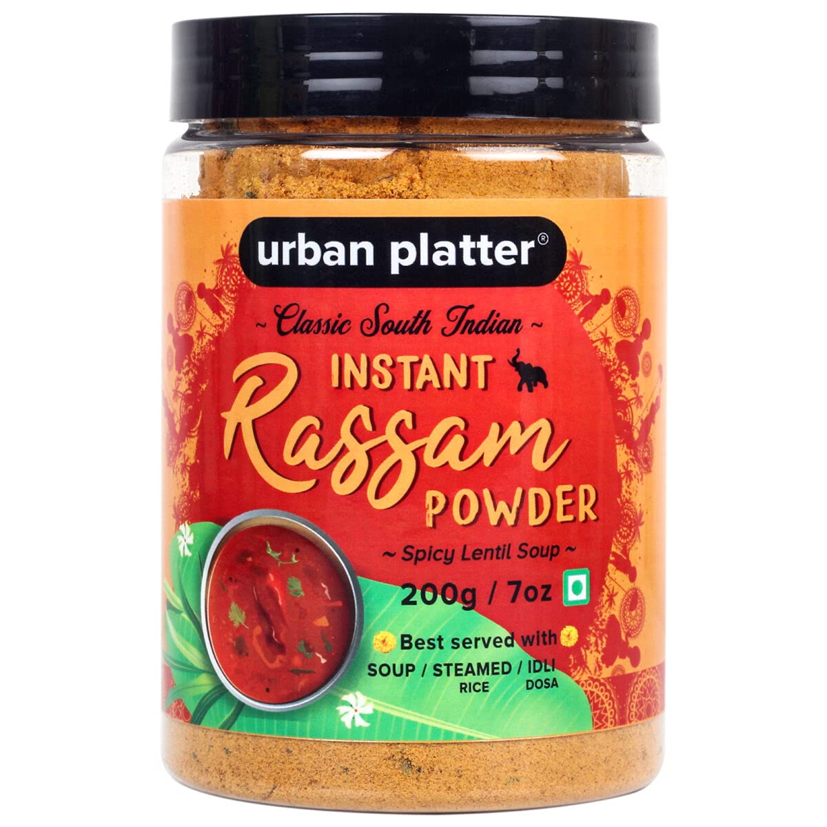 Urban Platter South Indian Style Instant Rassam Powder, 200g / 7oz ...