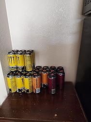 Amazon.com : Monster Rehab Tea + Lemonade + Energy, Energy Iced Tea, 15 ...