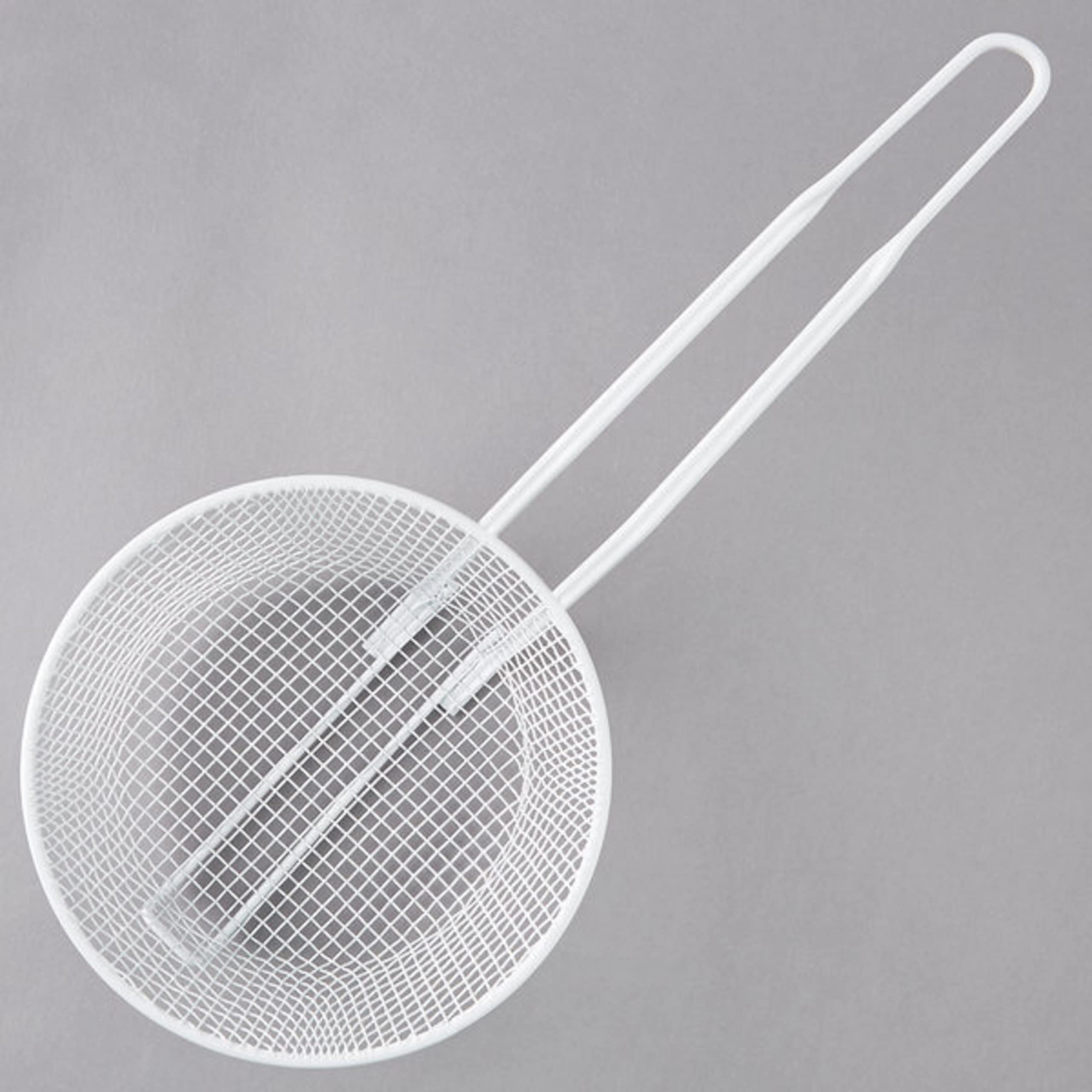 Snapklik.com : 8” Round Breading Basket Medium Mesh 3" Deep- Culinary ...