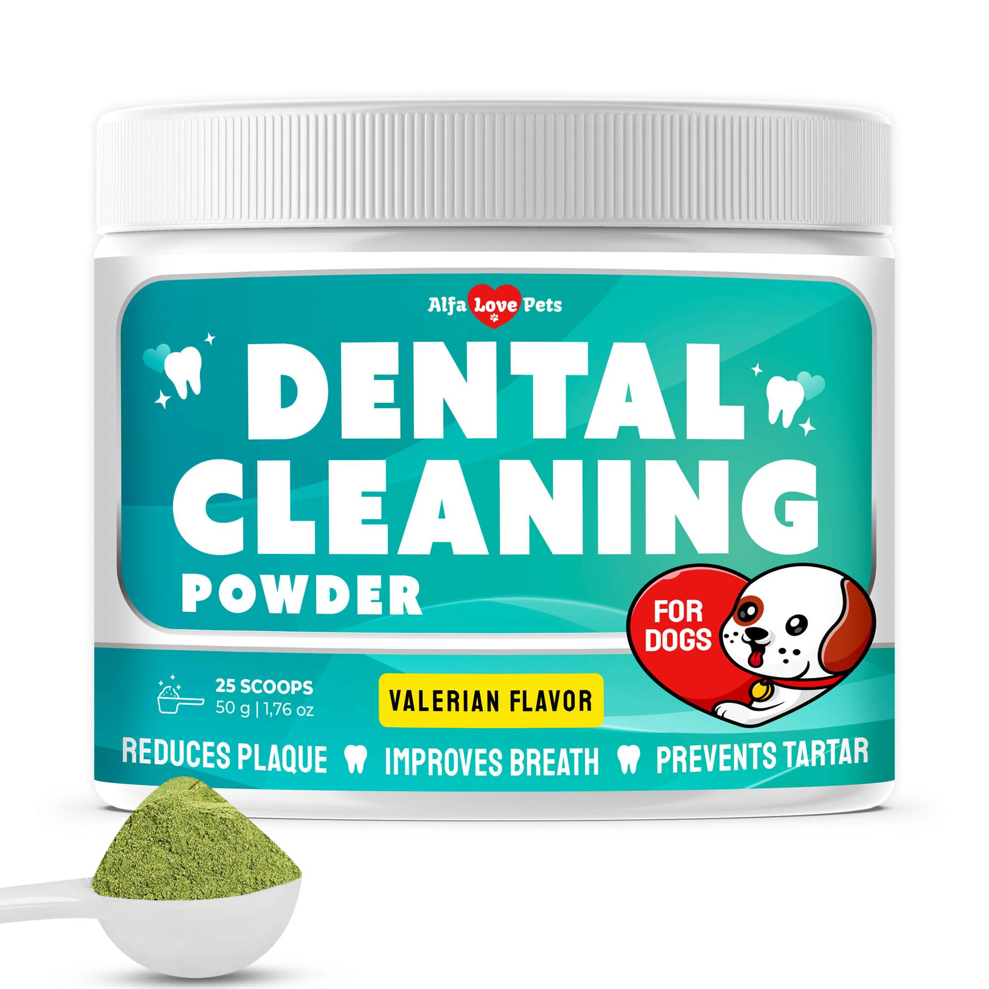 Amazon.com: Dog Dental Powder Plaque Off Powder Dog 50 G