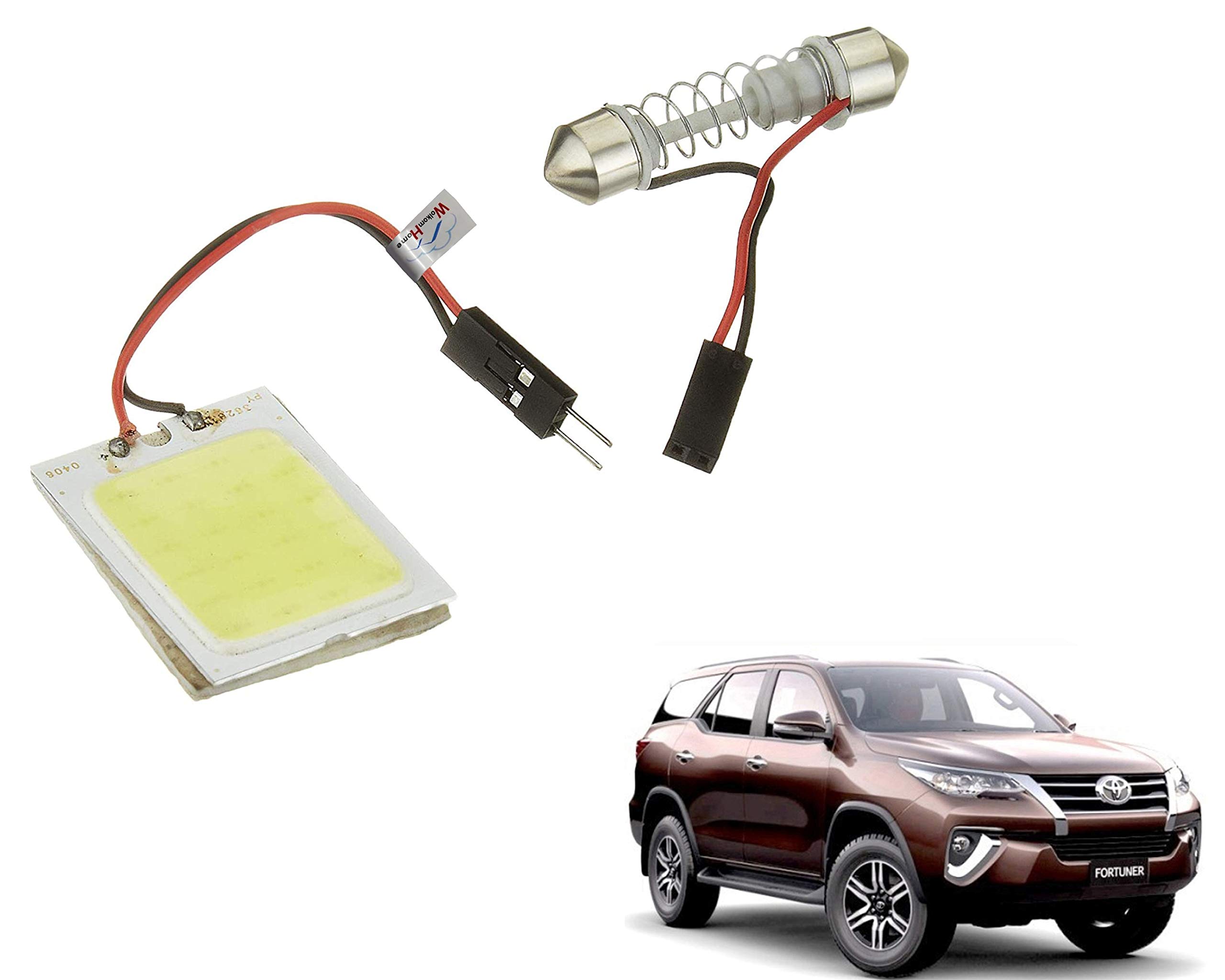 Fortuner White Interior