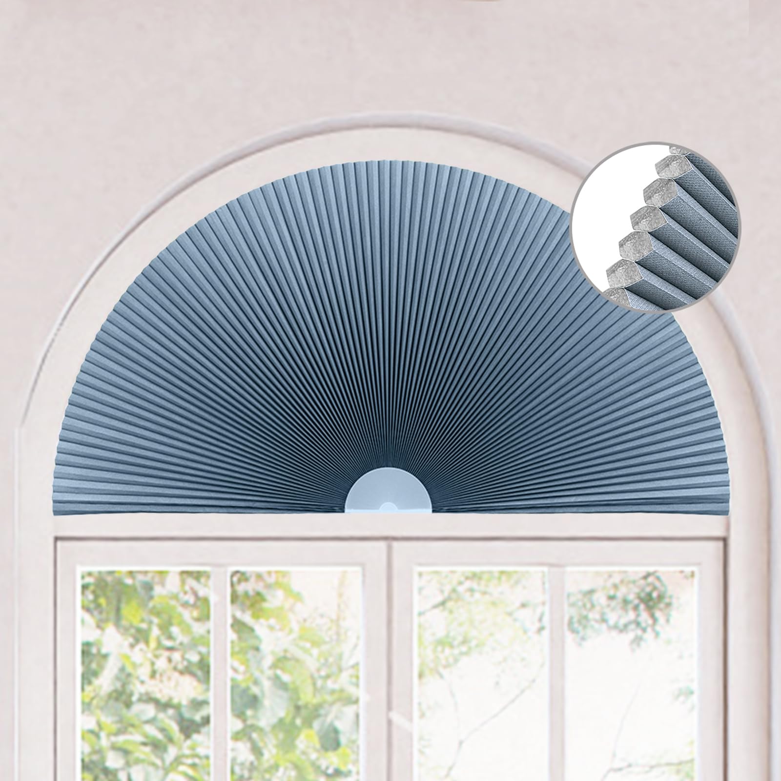 Half Moon Window Shades Half Moon Window Shade Cellular Shades
