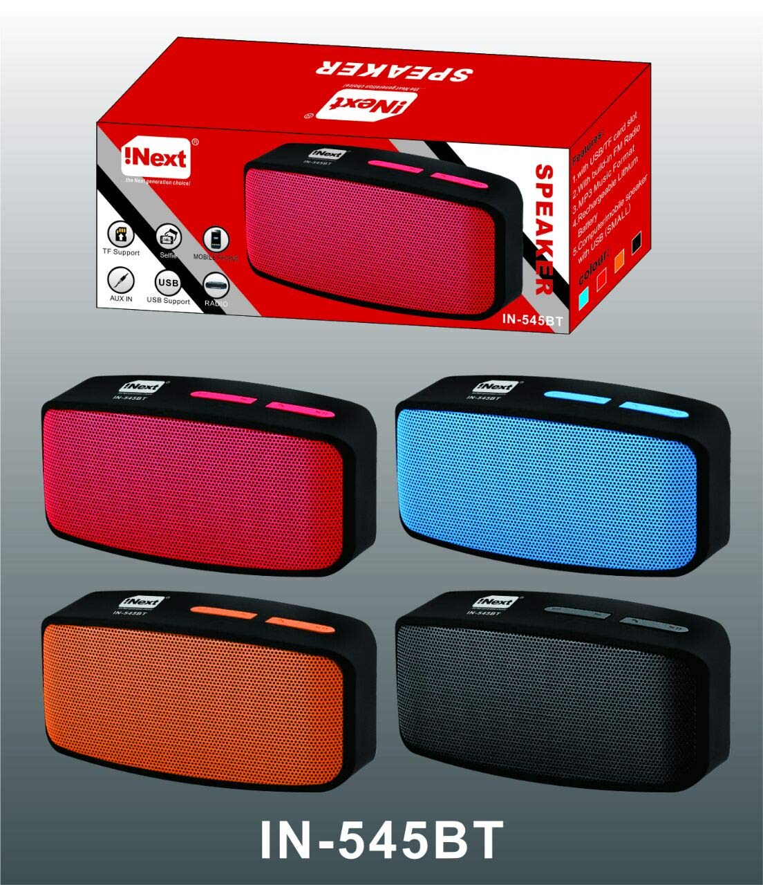 iNEXT Bluetooth Speaker IN-BT533 : Amazon.in: Electronics