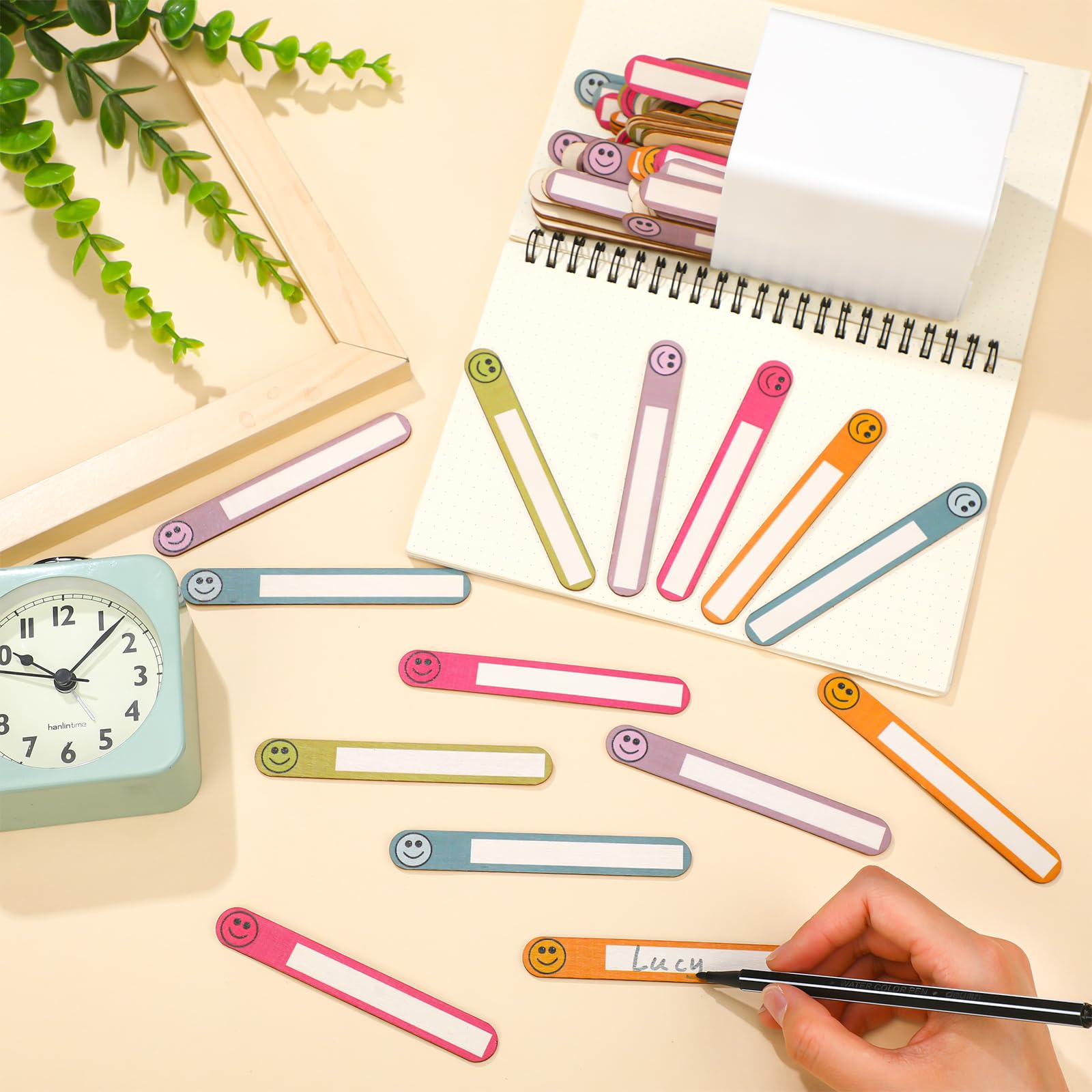 Snapklik.com : Seajan 101 Pieces Name Flip Sticks Classroom 100 Piece ...