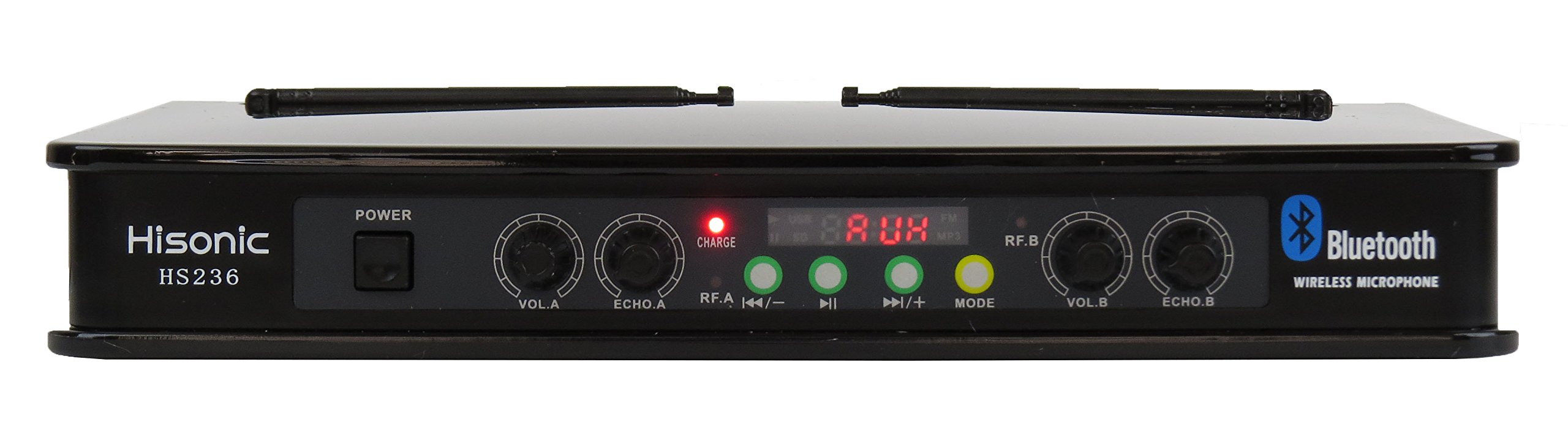 Snapklik.com : Hisonic HS236 Bluetooth VHF Handheld Wireless Microphone ...