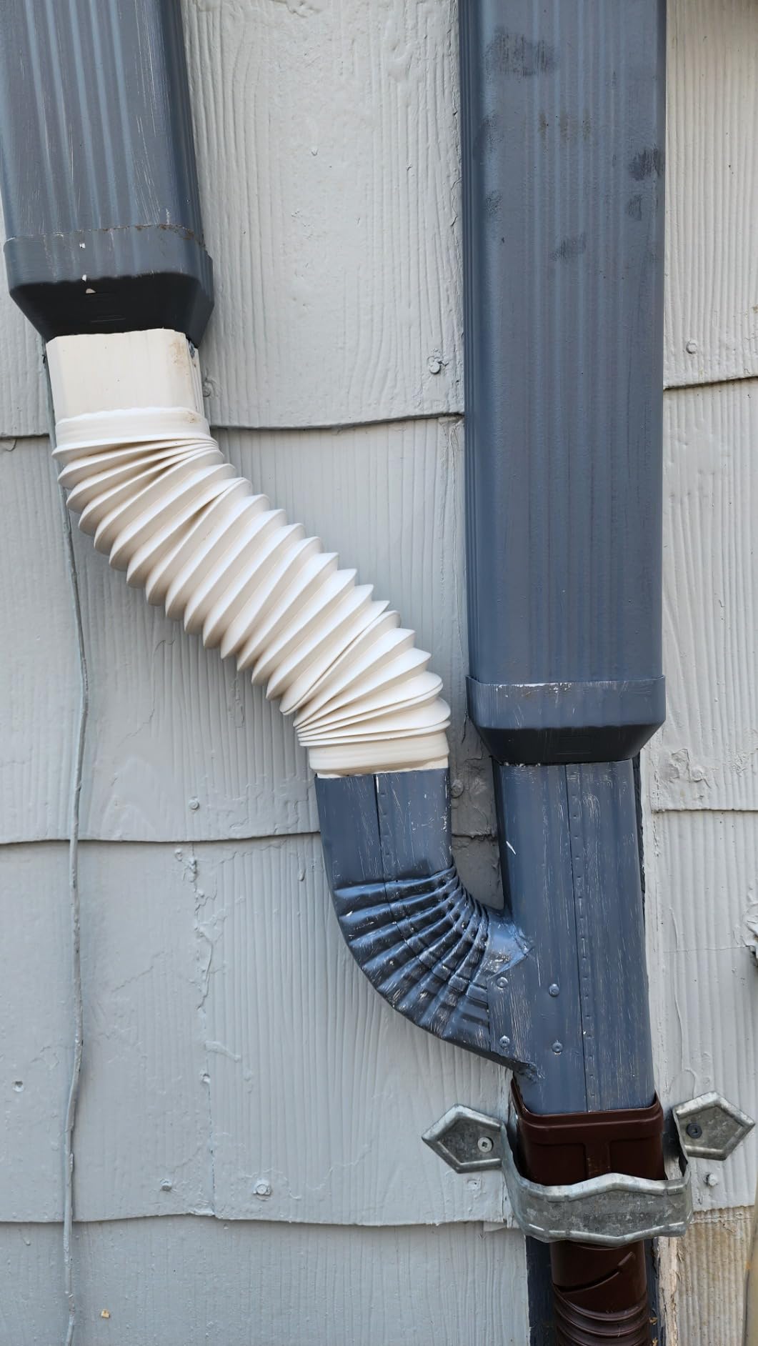 Amazon.com : VYH 3x4 to 2x3 Gutter Downspout, Downspout to Downspout Adapter (White 4 Pack ...