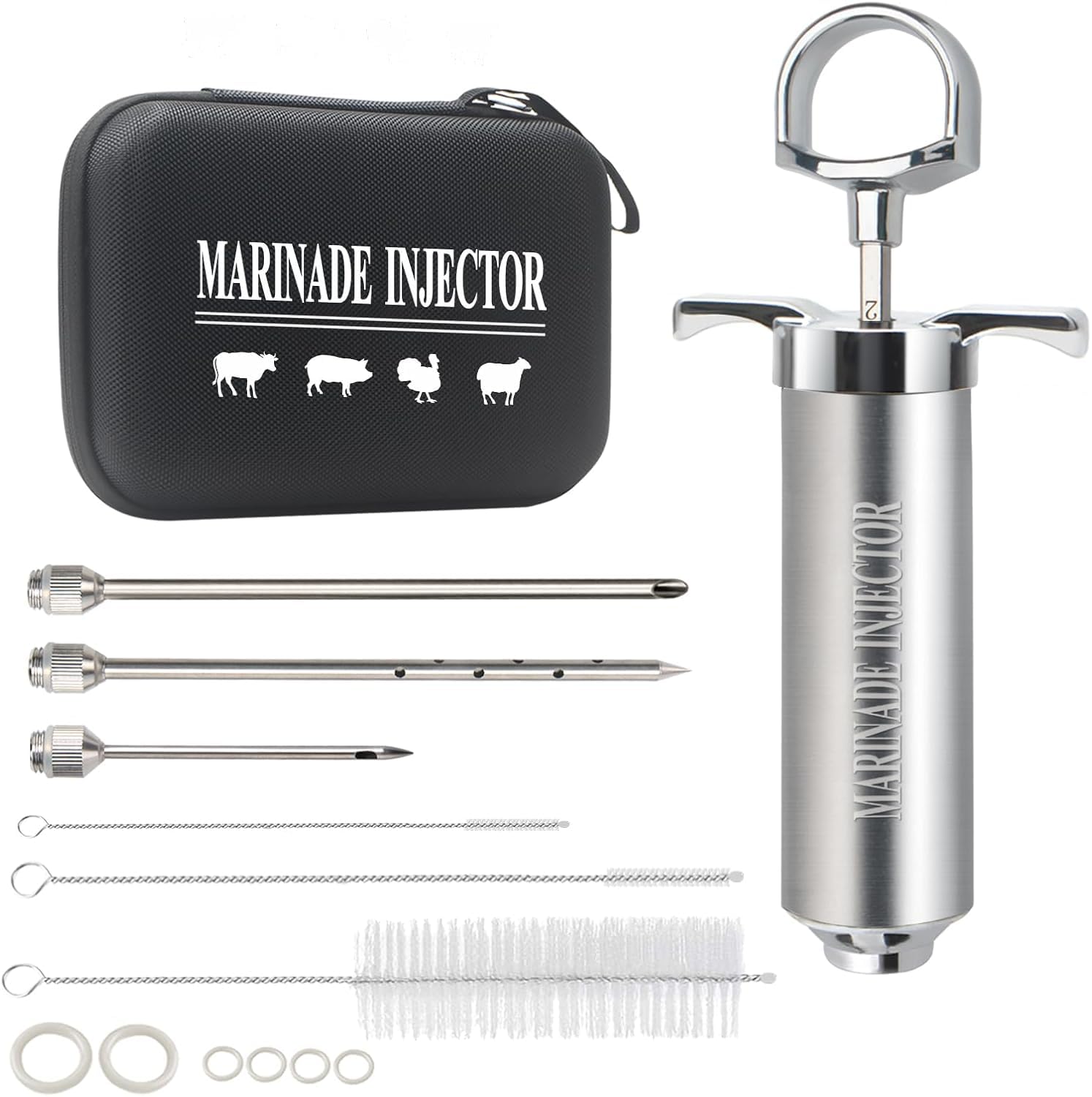 Tge V Meat Injection Syringe Marinade Injector Bbq Injectors Meat ...