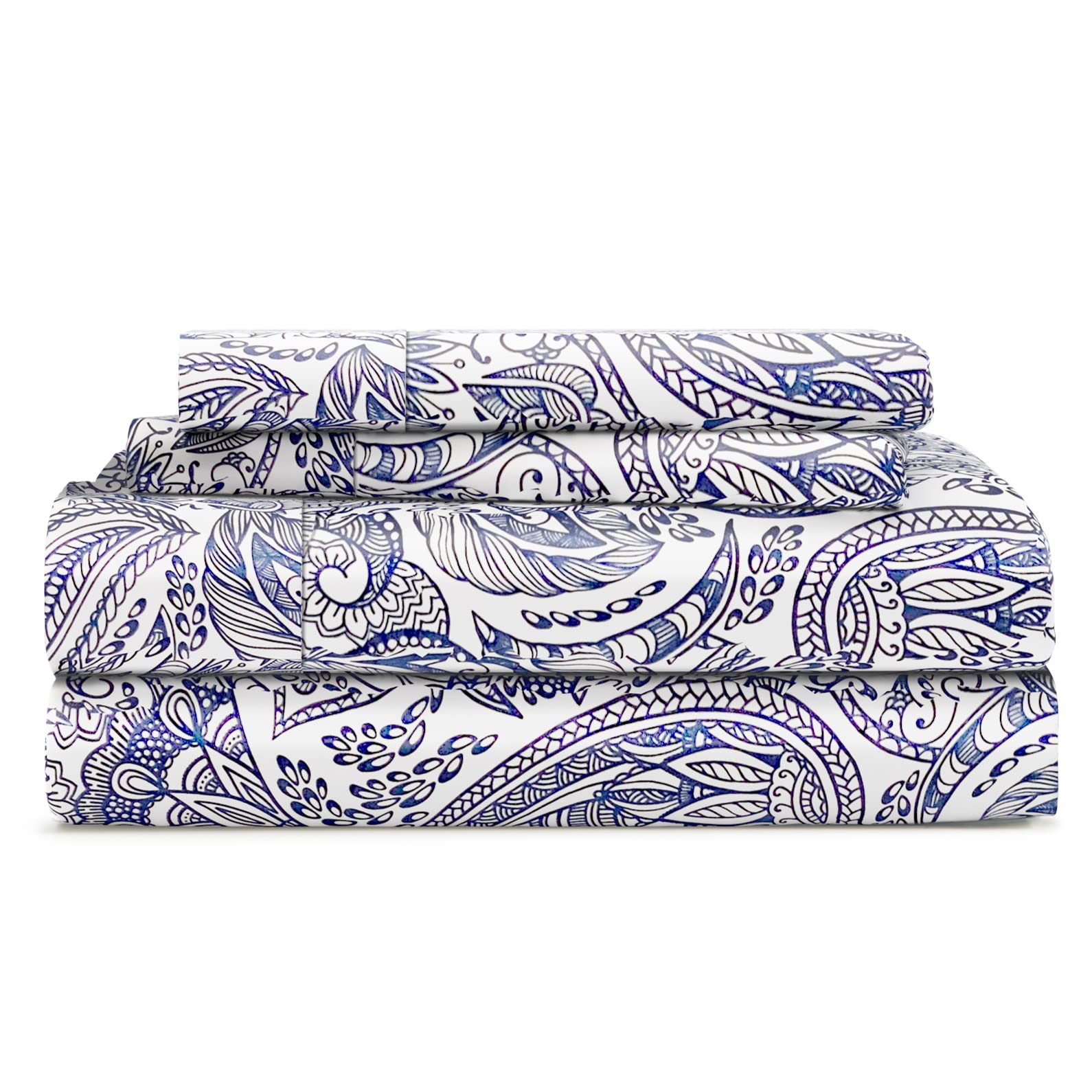 Amazon.com: Cosy House Collection Everyday 1500 Series Bed Sheet Set ...