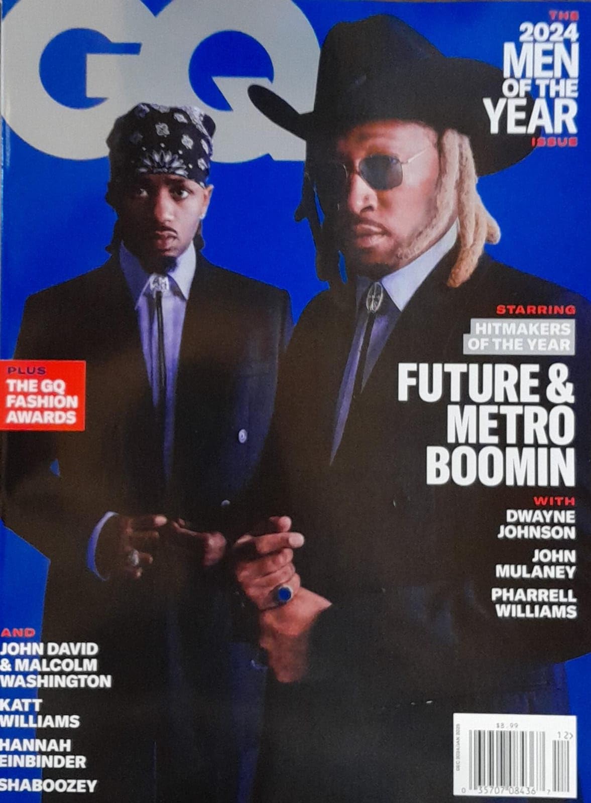 Buy Gq Usa Magazine December 2024 January 2025 Hitmakers Of The Year ...