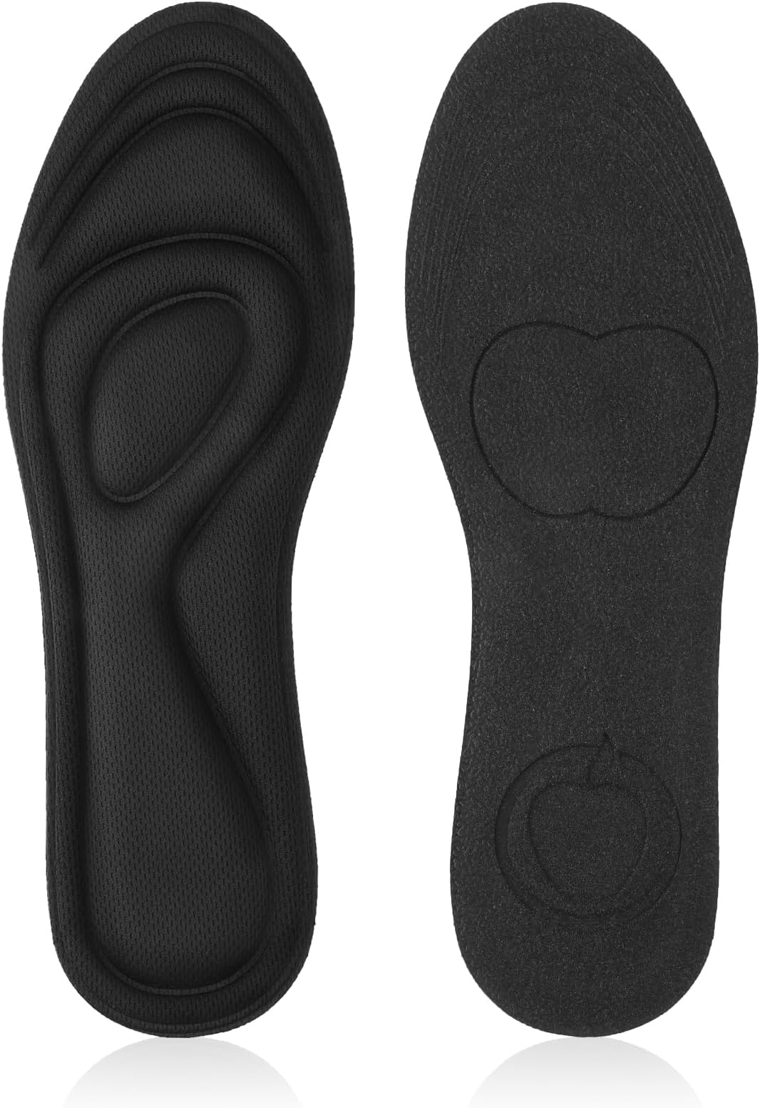 Amazon.com: 2 Pairs Memory Foam Insoles, Full-foot Responsive ...