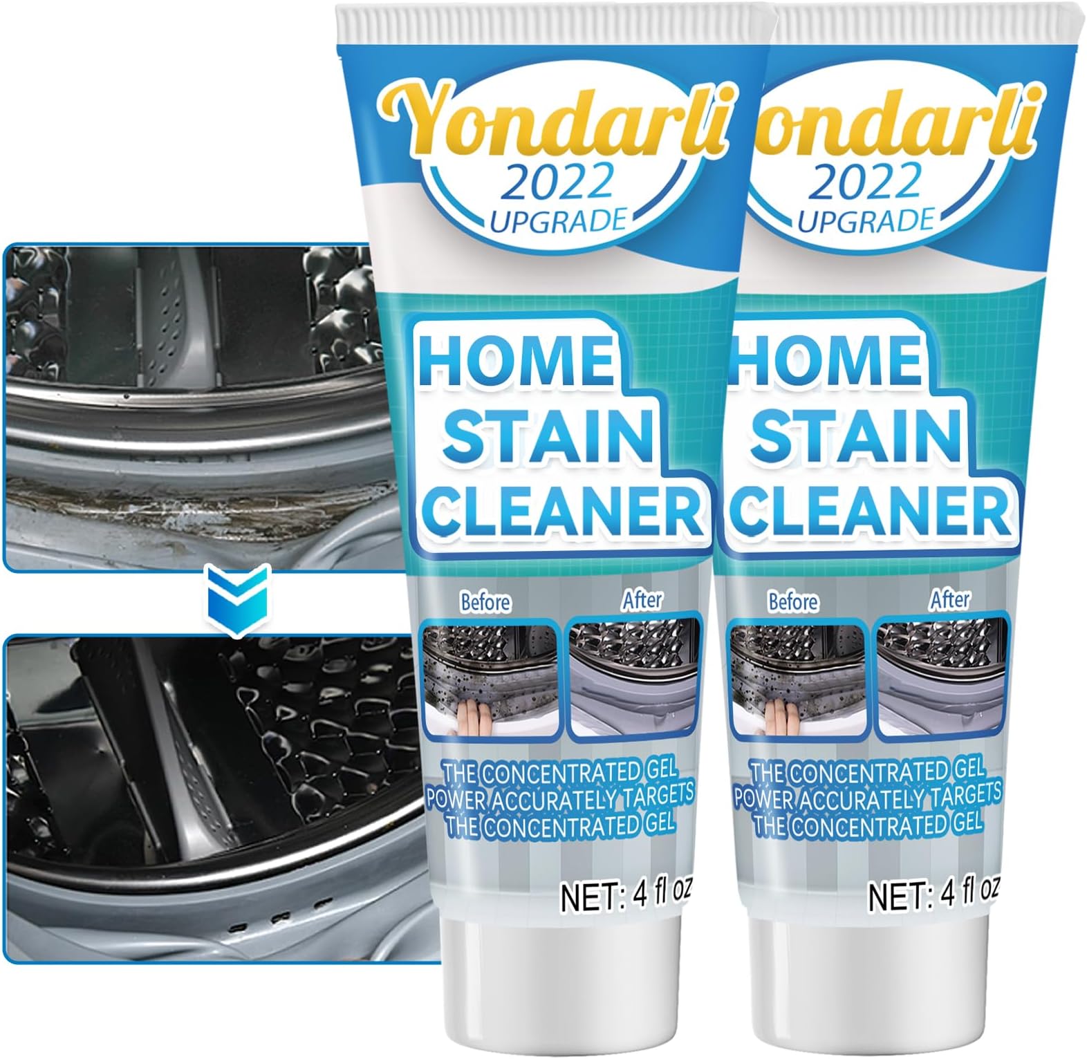 Amazon.com: Mallbaola Remover Gel, Cleaner for Washing Machine ...