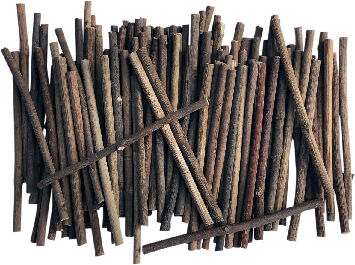 Baker Ross AF926 Short Bamboo Sticks, Sticks For Children And Adults To ...