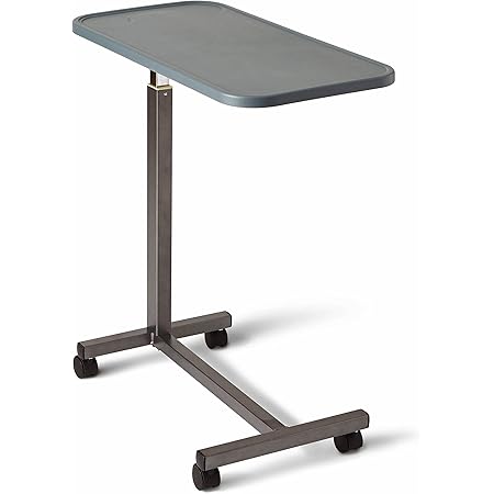 Amazon.com: Drive Medical 13067 Adjustable Non Tilt Top Overbed Table ...