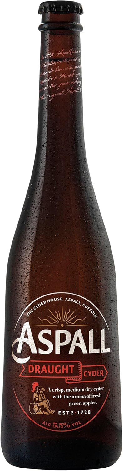 Aspall Suffolk Draught Cider (6 x 500ml Bottles) : Amazon.co.uk: Grocery