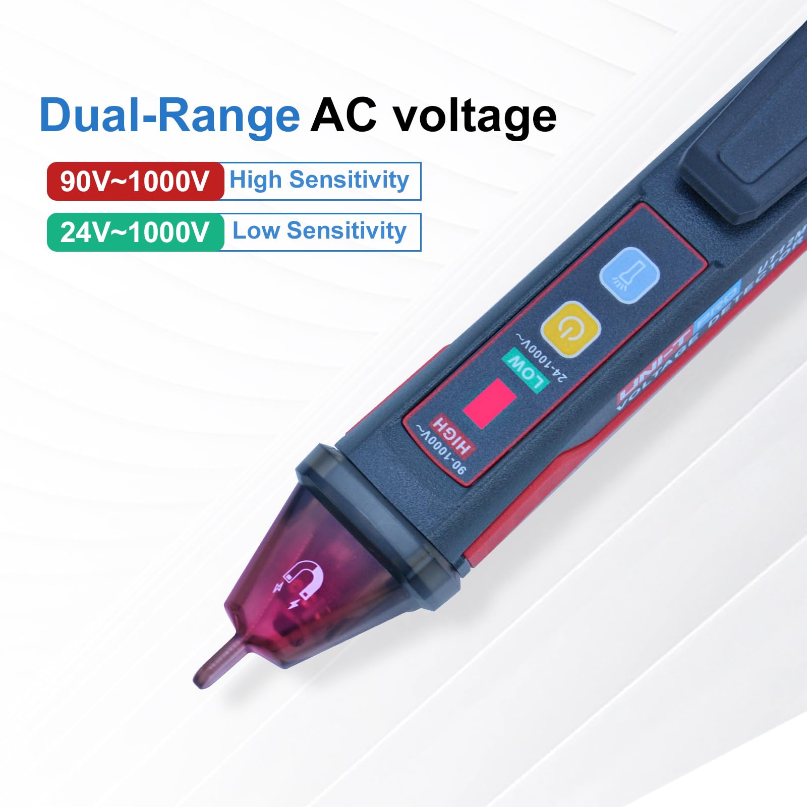 Snapklik.com : UNI-T Socket Wall AC Voltage Detector Indicator 24V-1000V Non Contact Volt ...