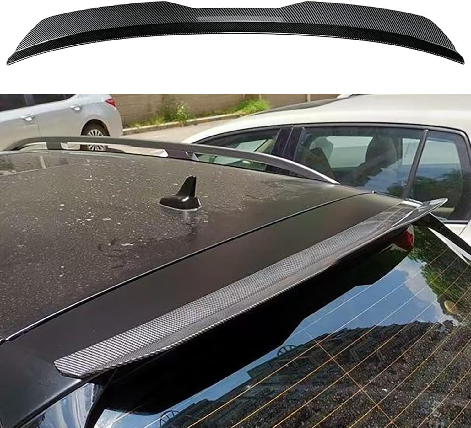 Amazon.com: ZBJKIQNJK Car ABS Rear Spoilers for Subaru Impreza V ...
