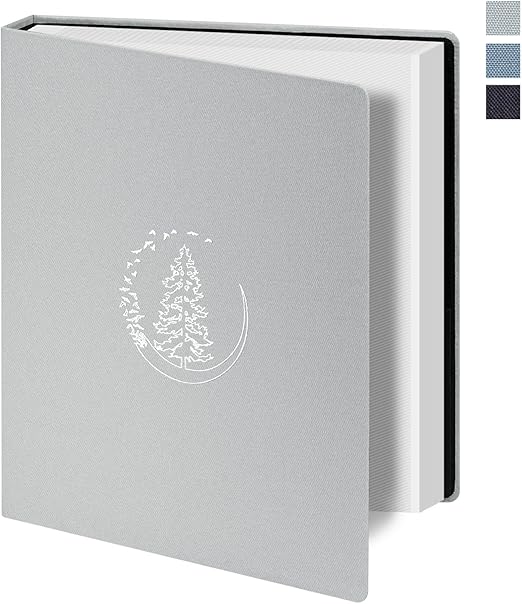 Amazon.com: Hiwhy Photo Album Self Adhesive, 3 Ring Photo Albums Book ...