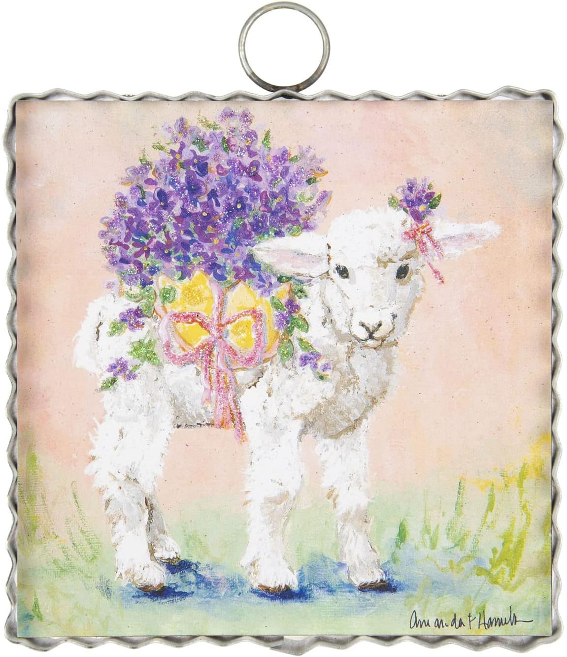 Amazon.com: The Round Top Collection - Mini Hamilton Easter Lamb ...