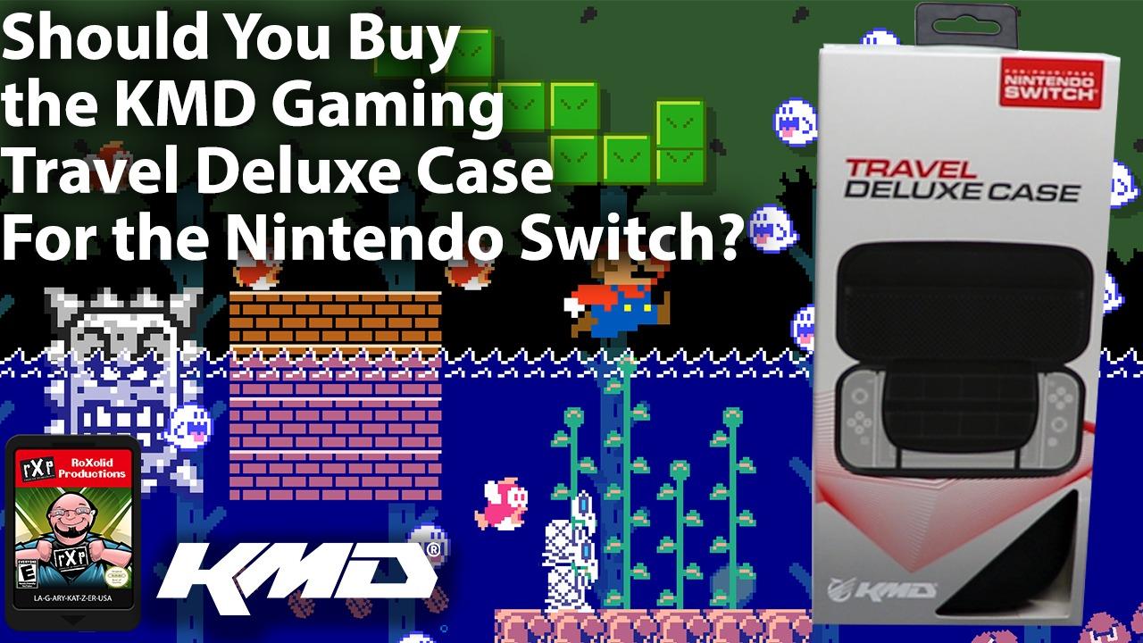 Amazon.com: KMD Deluxe Travel Case - Nintendo Switch : Video Games