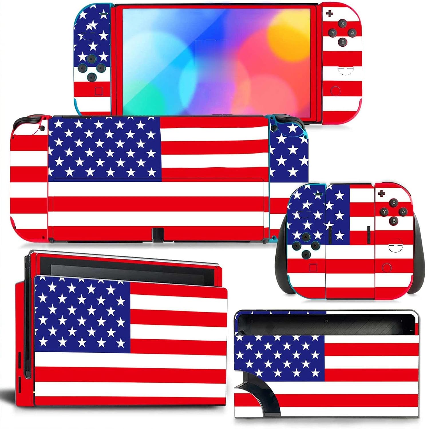 WREXIL Stickers for Switch OLED Skin Sticker Decal Cover for Switch ...