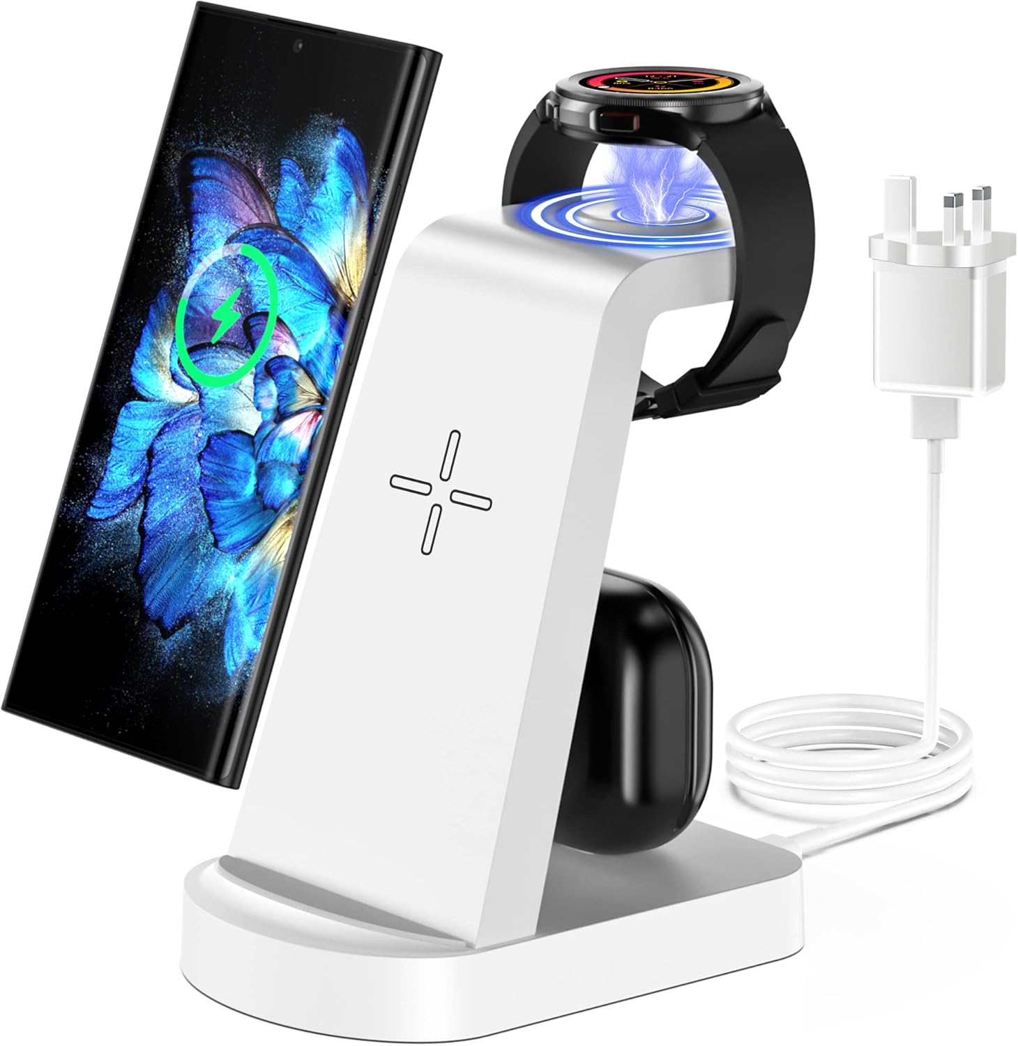Wireless Charging Station For Samsung Ysyfad 3 In 1 Fast Wireless Charger For Samsung Galaxy