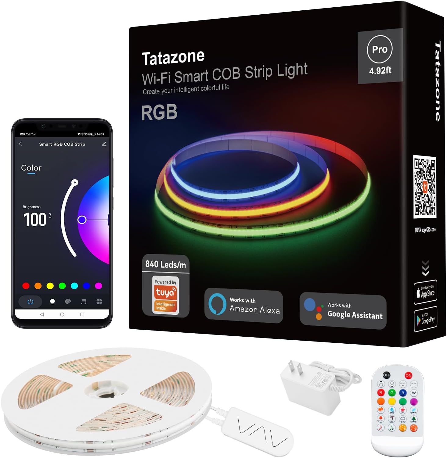 Amazon.com: Xiaomi Smart Lightstrip (3m/9.9ft), Compatible with Alexa ...