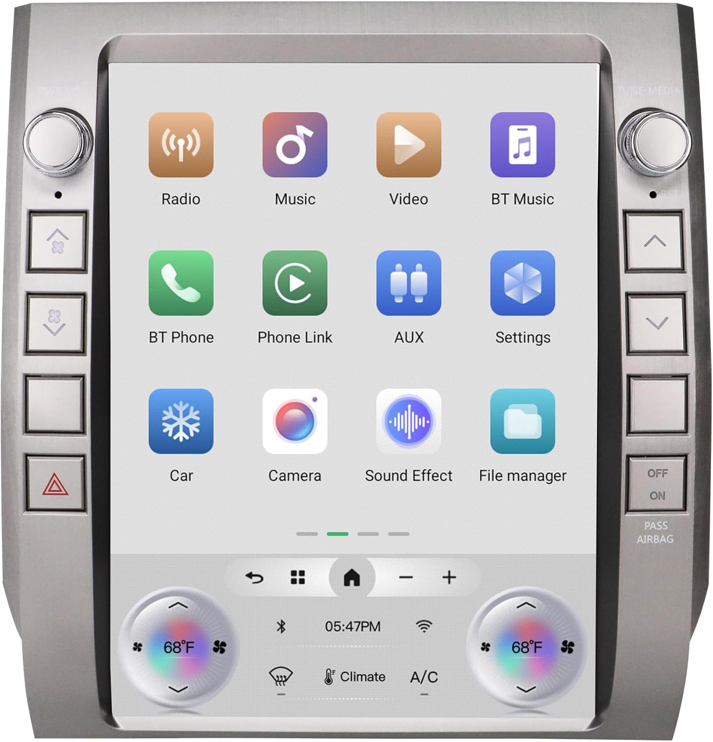 Amazon.com: Cidava T-Style Car Radio, CarPlay Stereo for Toyota Tundra ...