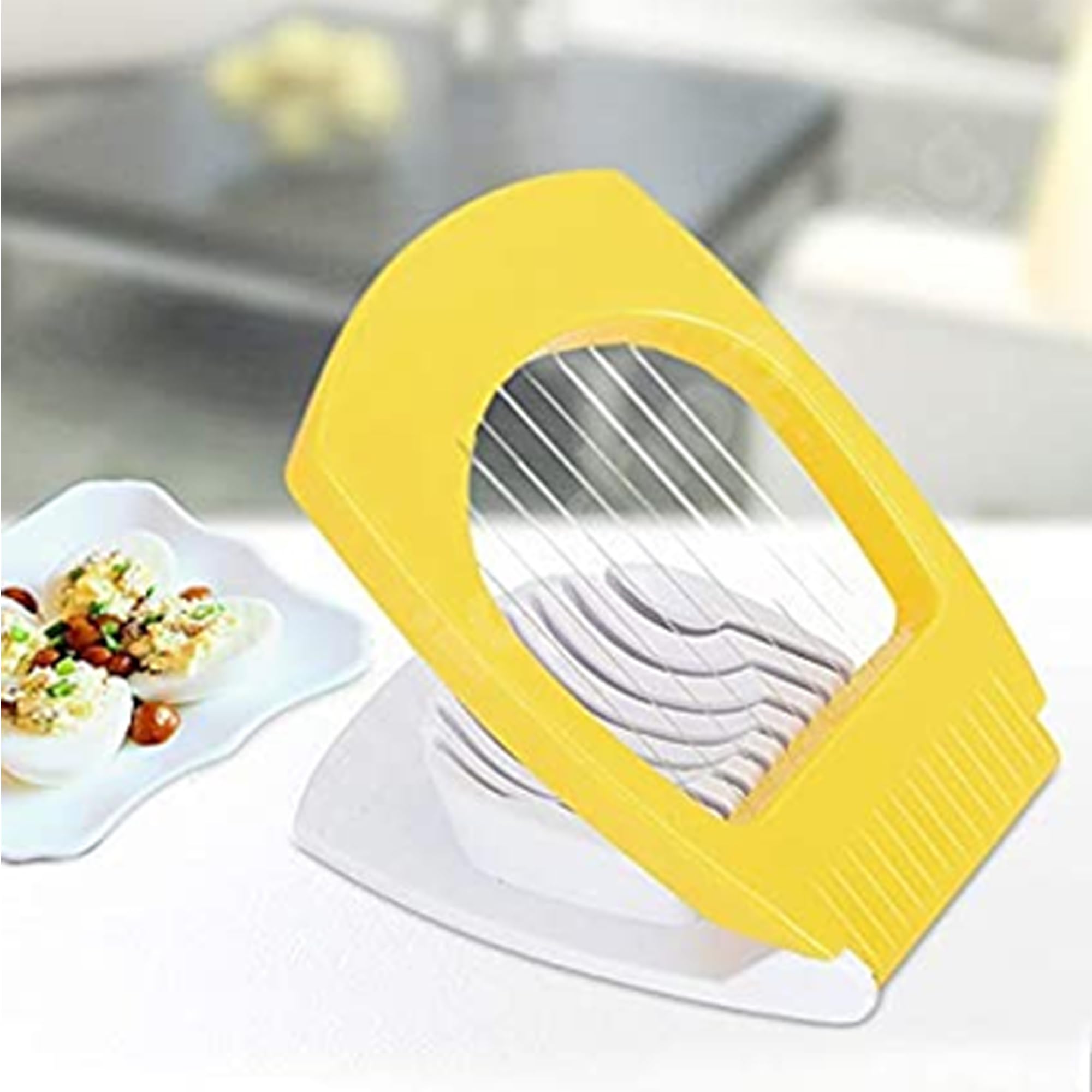 Sulfar Nixy Series Egg Cutter Egg Slicer Boiled Eggs Cutter ...
