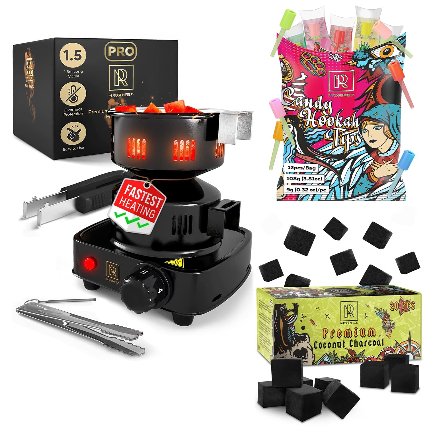 Amazon.com: PRO Hookah Coal Burner for Hookah – Professional FIRE Tower ...