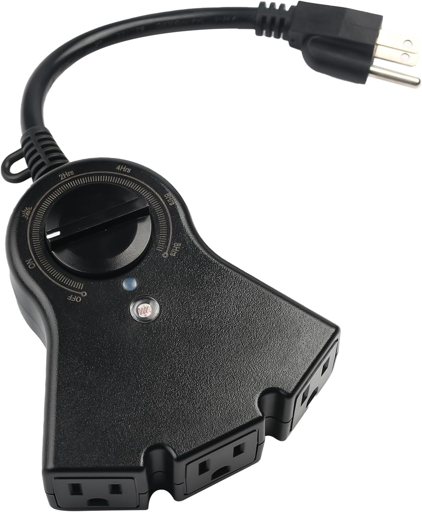 BN-LINK Outdoor Timer with Photocell Light Sensor Waterproof Outdoor 24 ...