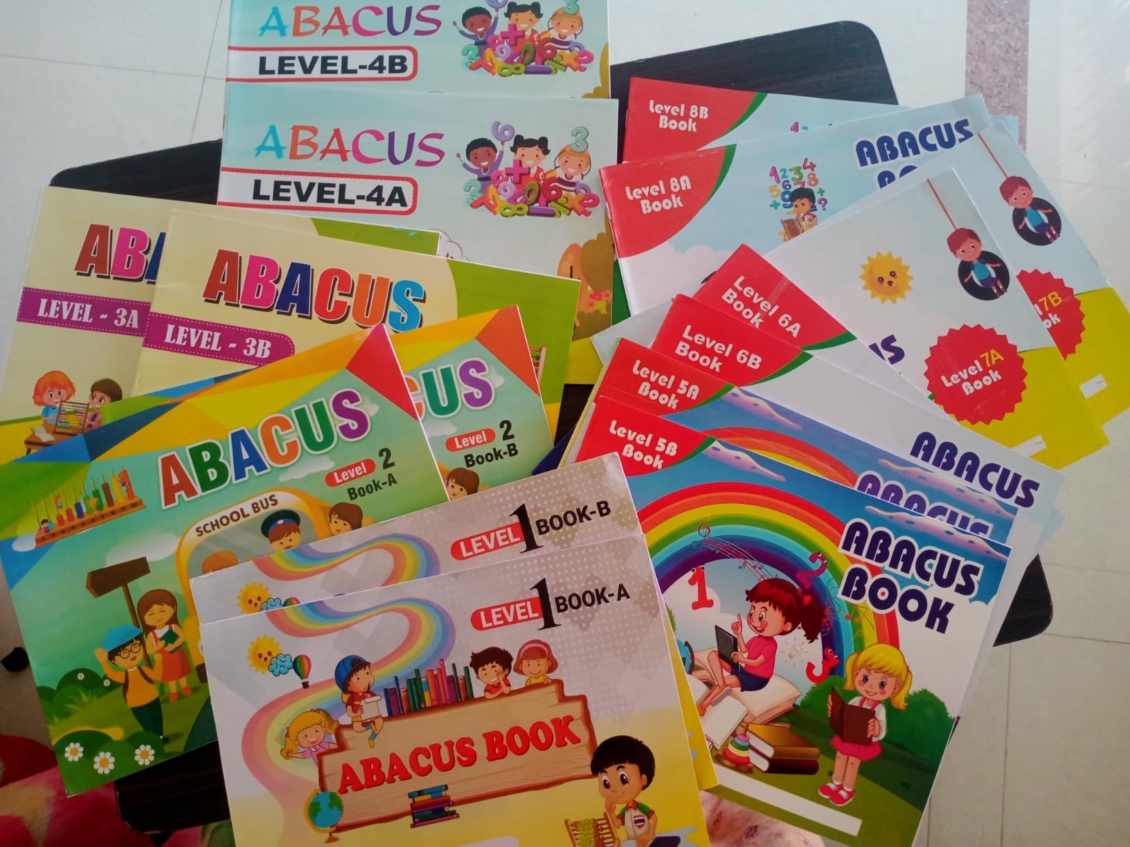 Abacus Gyan Books Lavel:- 1 to Lavel 8 (Combo Pack Of 16 Books )Mental ...