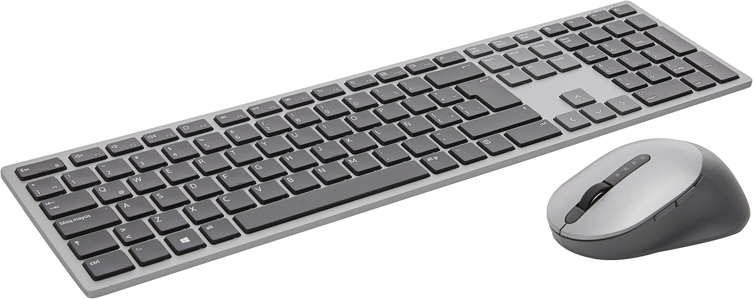 Dell Kit Teclado y Mouse KM3322W Conexion RF inalambrico, Color Negro ...
