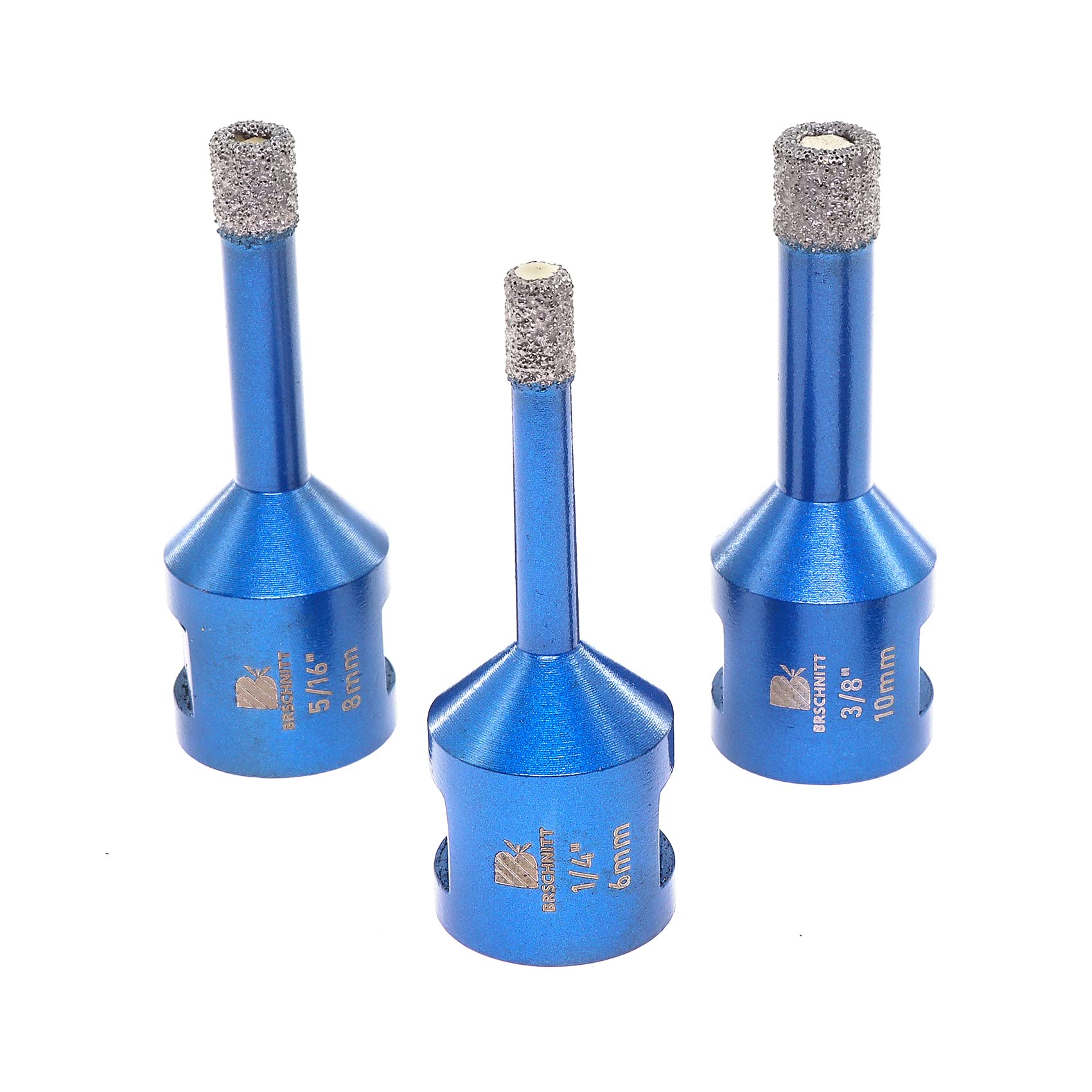 Snapklik.com : Diamond Core Drill Bit Set - 6/8/10 Diamond Hole Saw ...