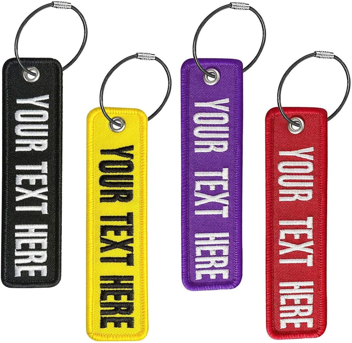 Amazon.com: Personalized Luggage Tags, Customized Travel Luggage Labels ...