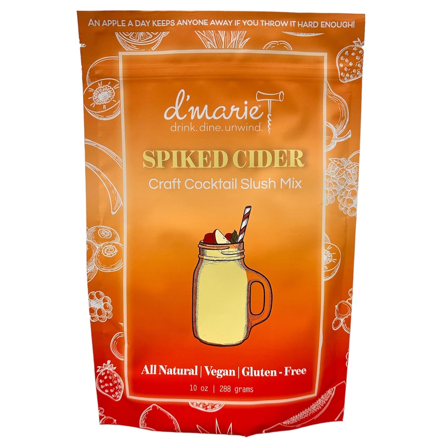 Amazon.com : Frozen Cocktail Drink Mix - Makes 10 Spiked Cider Slushies ...