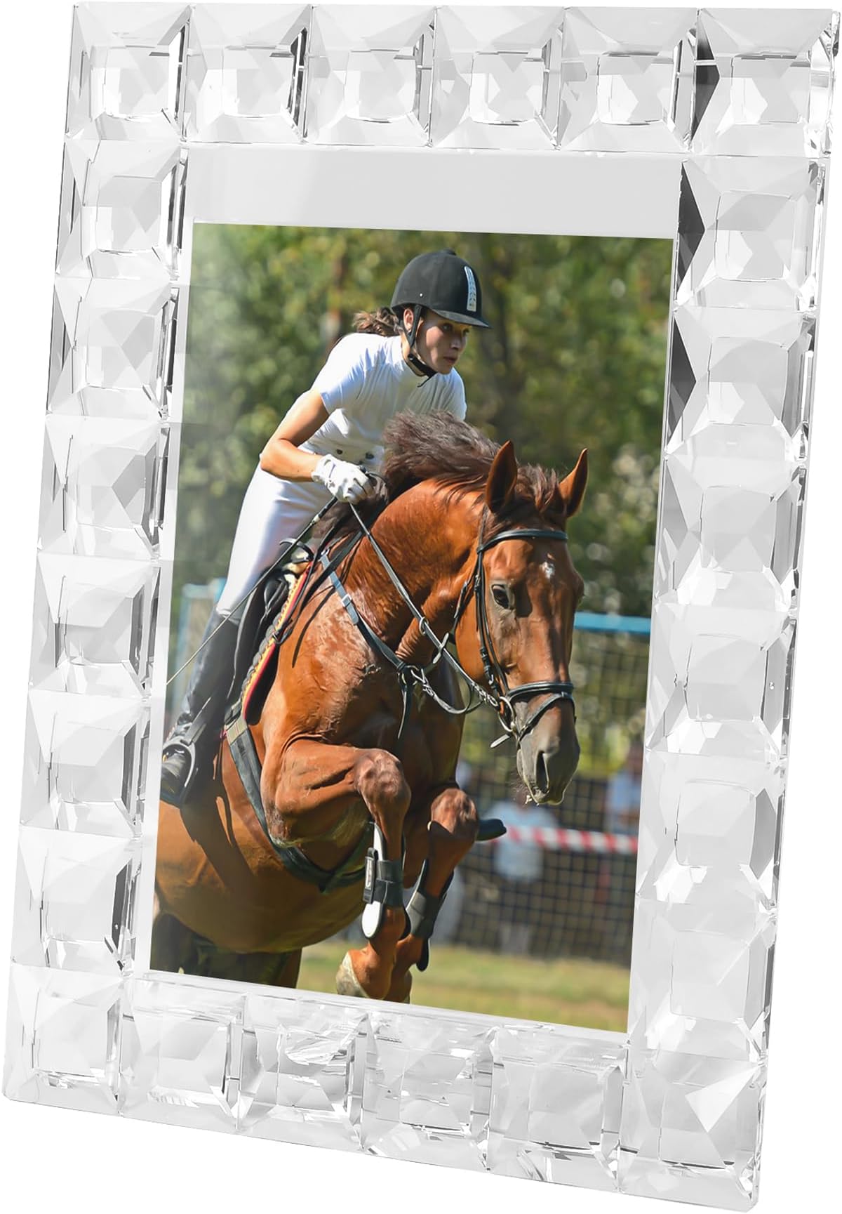 Amazon.com - kitCom Crystal 5x7Inch Sparkling Picture Frame for Decor ...