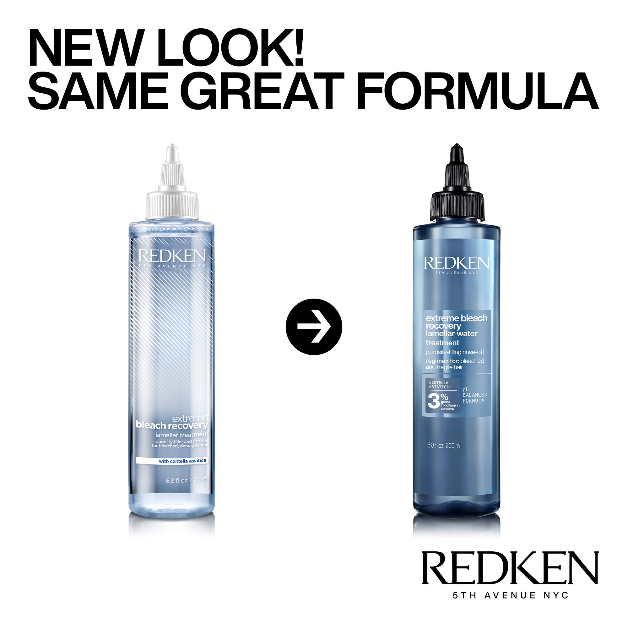 Redken Extreme Bleach Recovery Lamellar Water, SOS Treatment for ...