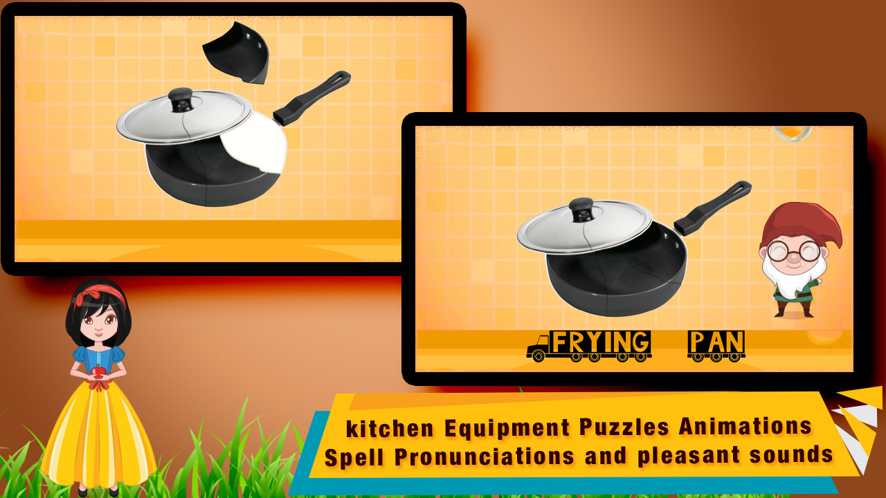 Kitchen puzzle game for kids - App on Amazon Appstore