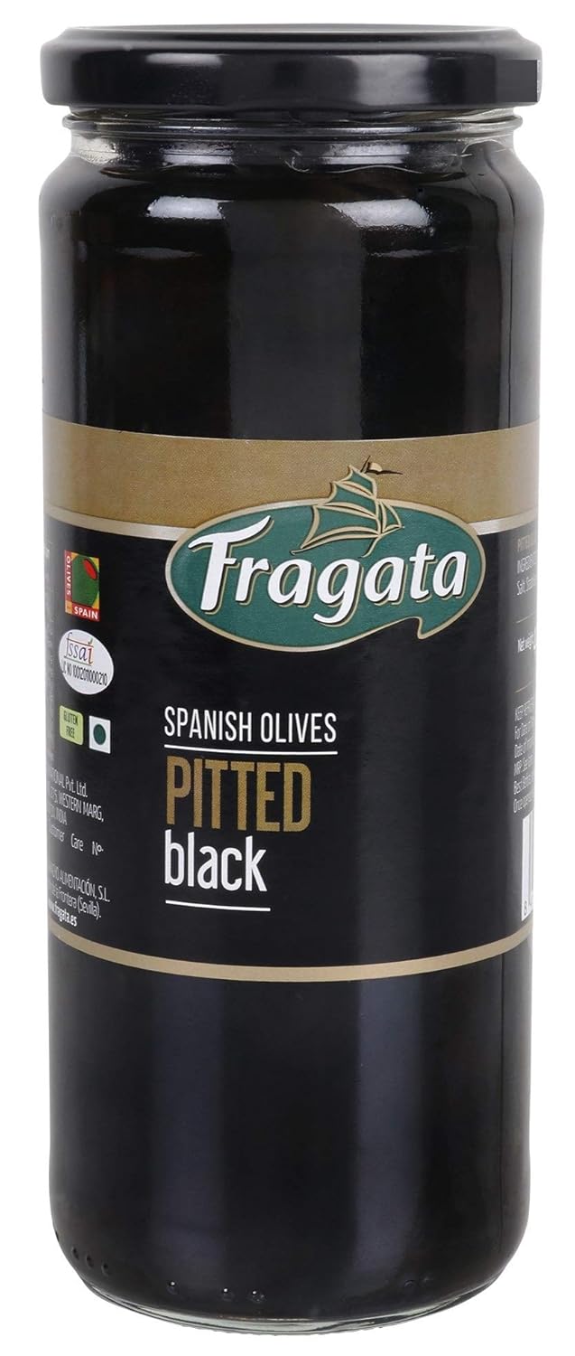 Fragata Pitted Black Olives 440g : Amazon.in: Grocery & Gourmet Foods