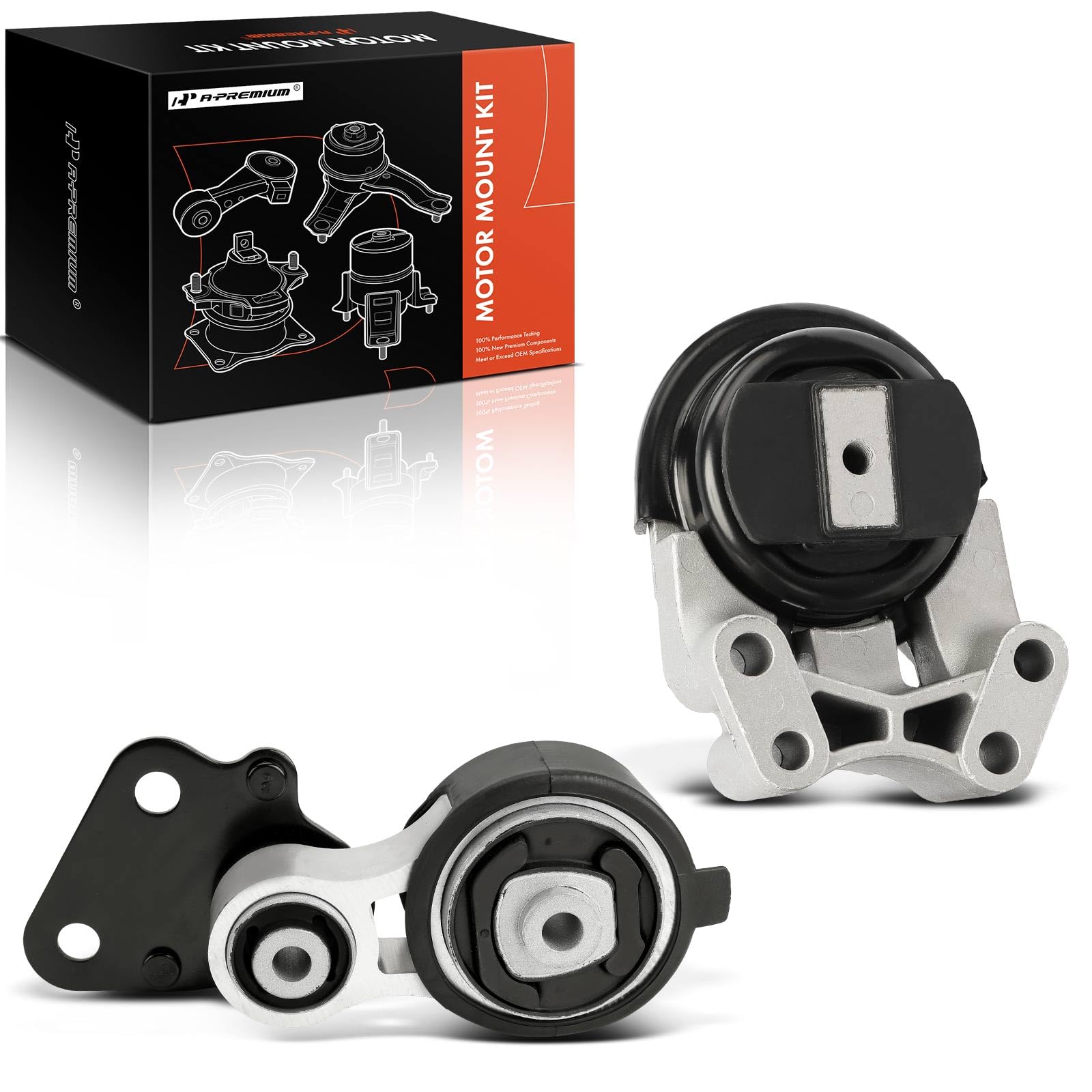 Amazon.com: A-Premium 2PCS Engine Motor Mount Torque Strut Mount Kit ...