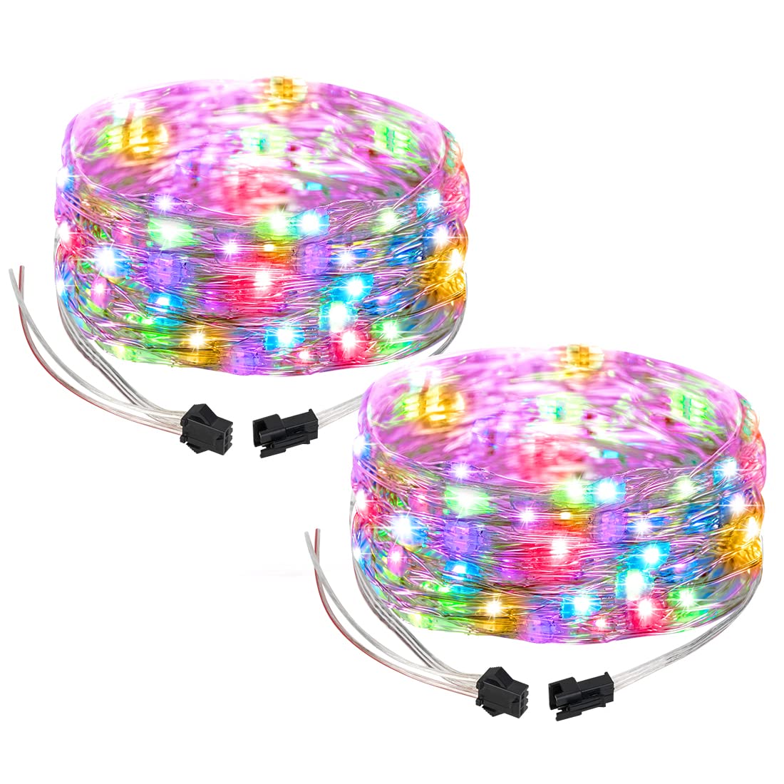 BTF-LIGHTING Chasing Dream Full Color Twinkle Decorative Light 2Pack 16 ...